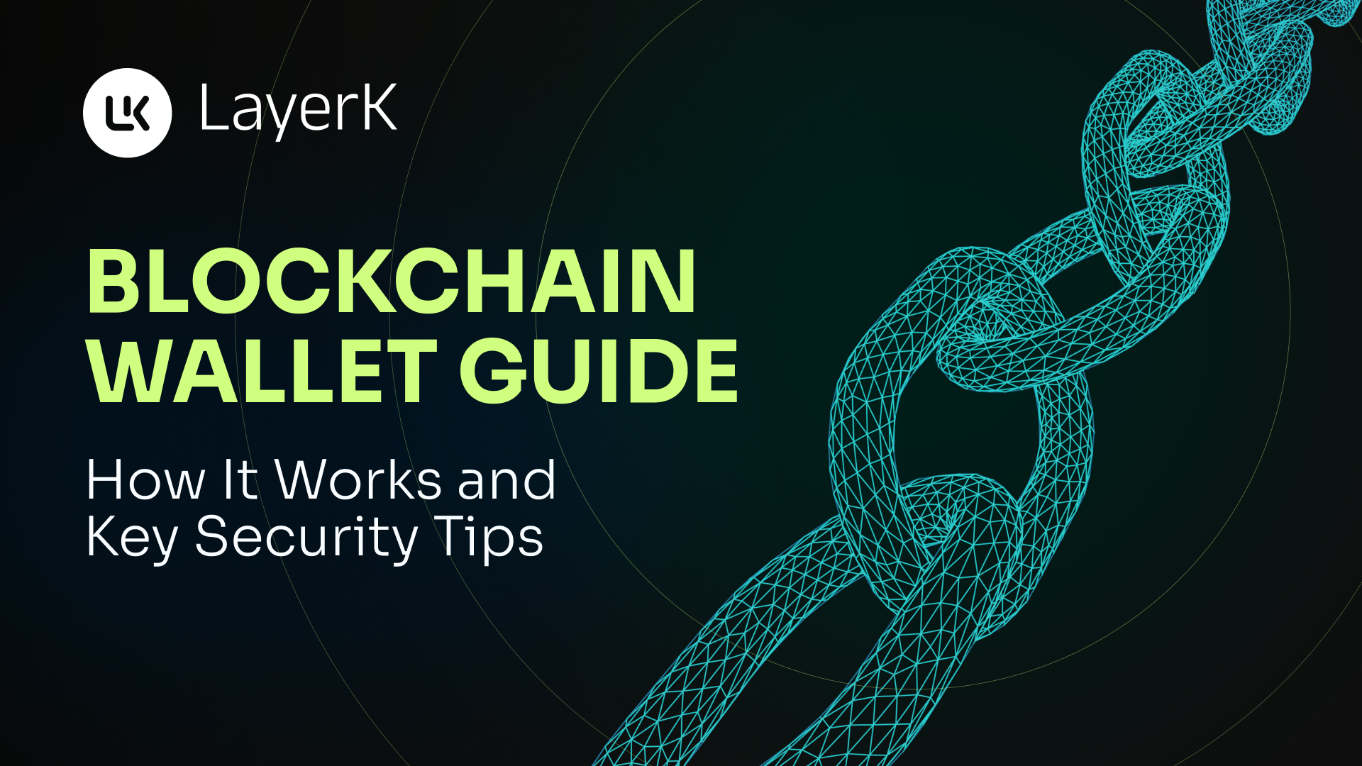 Blockchain Wallet Guide: How It Works and Key Security Tips - LayerK Blog